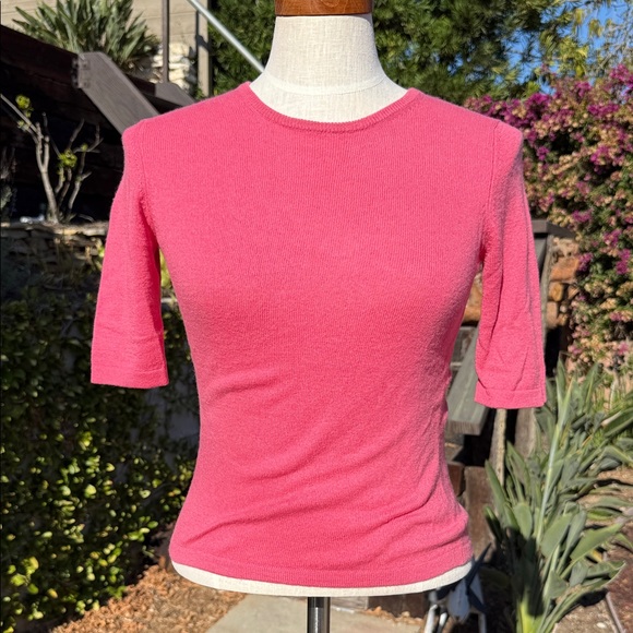 Magaschoni | Tops | Mag By Magaschoni Knit Cashmere Top | Poshmark